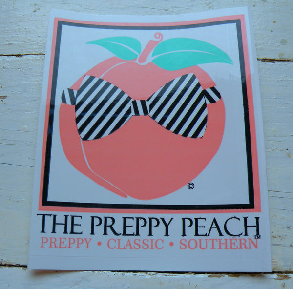 The Preppy Peach Logo Decal – Dixie Peaches Couture Home of Page Mercantile